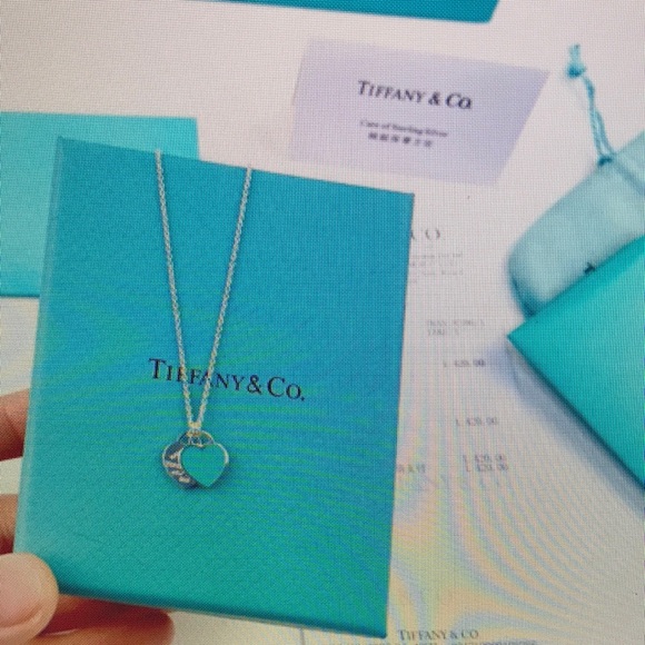 None | Jewelry | Tiffany Co Heart Pendant Necklace | Poshmark